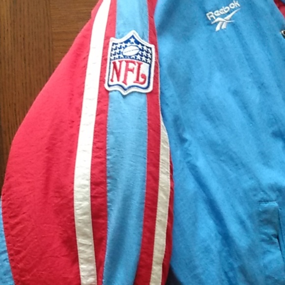 Reebok | Jackets & Coats | Vintage Nfl Houston Oilers Jacket | Poshmark